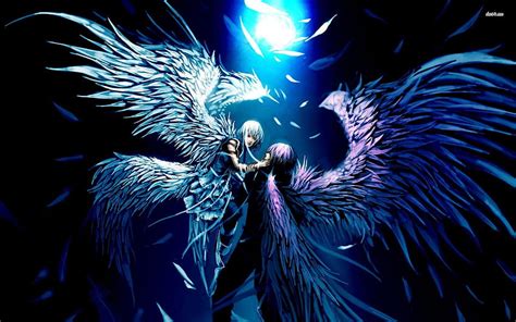 Best 4 Half Angel Half Demon On Hip Best Anime Deamon HD Wallpaper