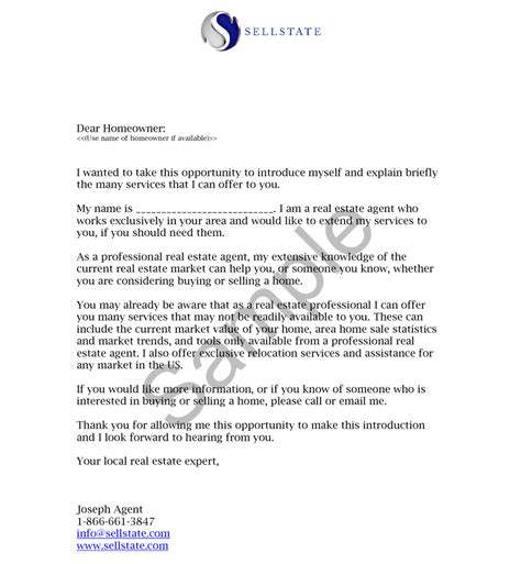 Real Estate Company Introduction Letter To New Clients In 3 Steps