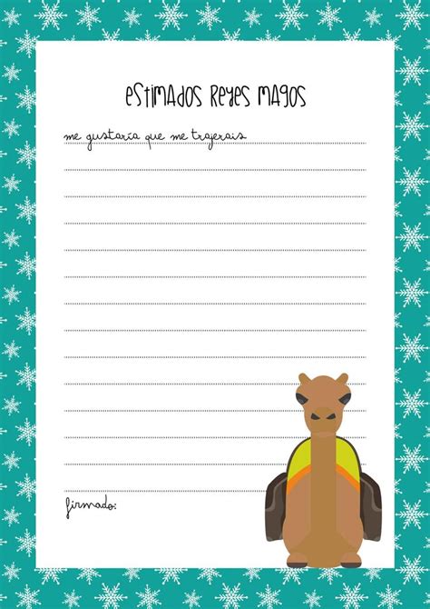 carta imprimible navidad regalos reyesmagos Cartas mágicas