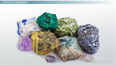 Common Minerals Overview Uses Examples Video Lesson Transcript