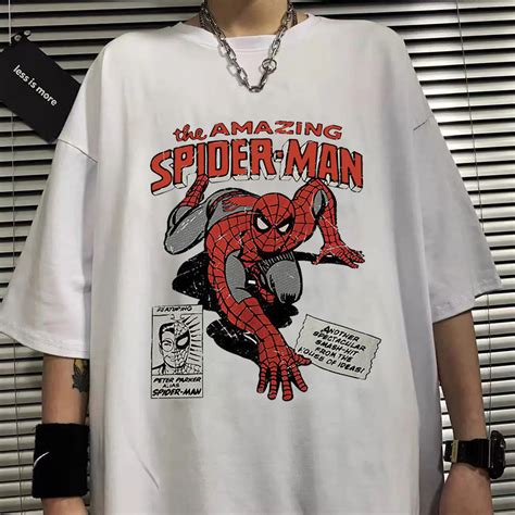 Camiseta Camisa The Amazing Spider Man Homem Aranha Dos Quadrinhos