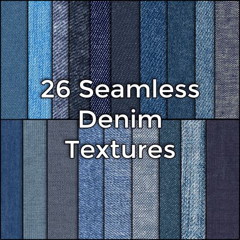Blue Jeans Texture Seamless