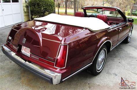 Rare Lincoln Mark Vii Lsc Convertible Rare F