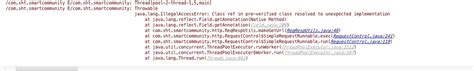 android java lang illegalaccesserror class ref in pre verified class resolved to unexpected