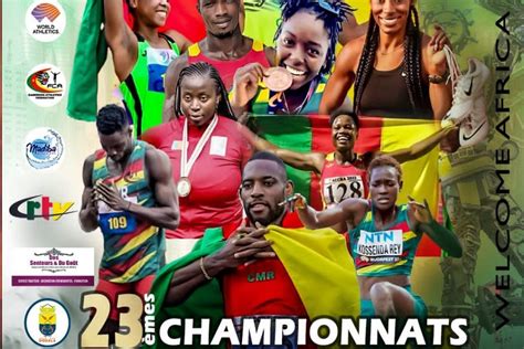 La Team Cameroun récolte 7 médailles aux Championnats d Afrique d