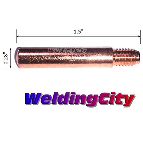 Lincoln Tweco MIG Welding Gun Contact Tip Heavy Duty 14H