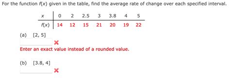 solved a [2 5] enter an exact value instead of a rounded