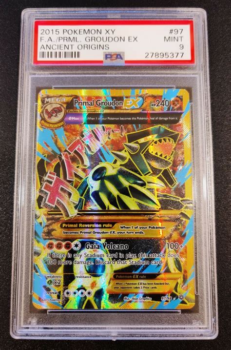 Primal Groudon And Kyogre And Mega Rayquaza Cards