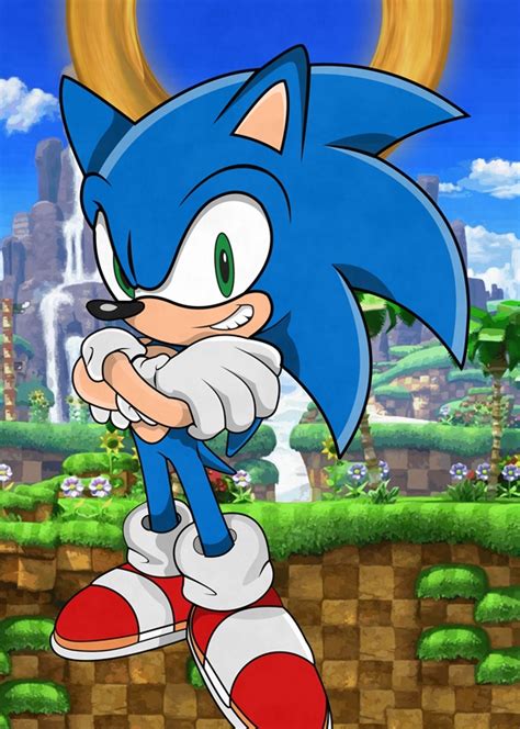 Sonic The Hedgehog Posters Prints By Chrisnu Printler