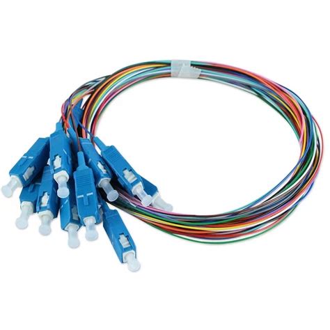 High Power Simplex 12 Core Fiber Optic Pigtail Sc LC FC St Connector