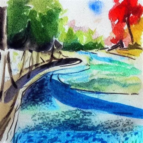 Water Color Cartoon Arthub Ai