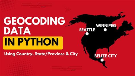 geocoding in python made easy plot map data using geopy even if you don t have latitude