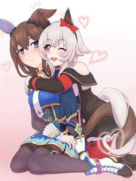 クダン on Twitter RT liberaria0481 カレアヤ尻尾ハグ ウマ娘 カレンチャン アドマイヤベガ