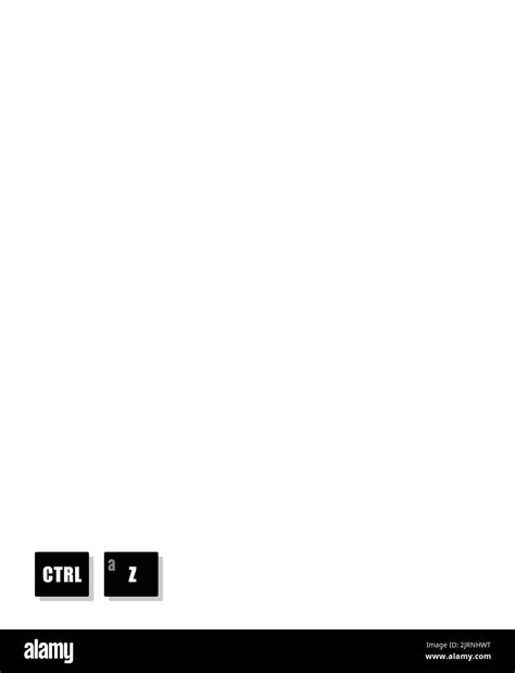 Ctrl z no funciona en la vida real Imágenes recortadas de stock Alamy