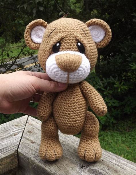 Amigurumi Doll Crochet Amigurumi Brown Teddy Bear Teddy Bears