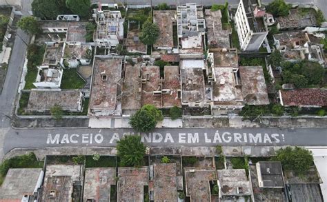 Aumento na velocidade de afundamento da mina em Maceió volta a subir