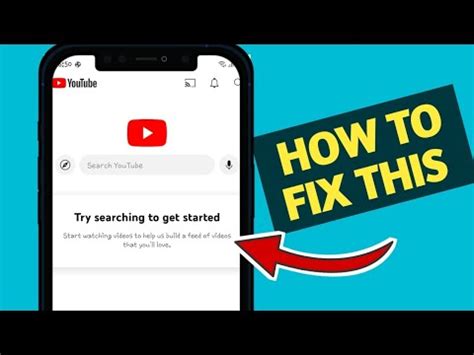 How To Fix Try Searching To Get Started On Youtube Start Watching