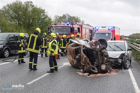 Vier Verletzte Bei Schwerem Unfall Auf Der A7 Nahe Tarp BOS Inside