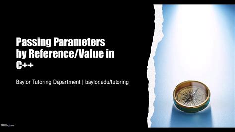 Pass By Reference VS Pass By Value In C YouTube