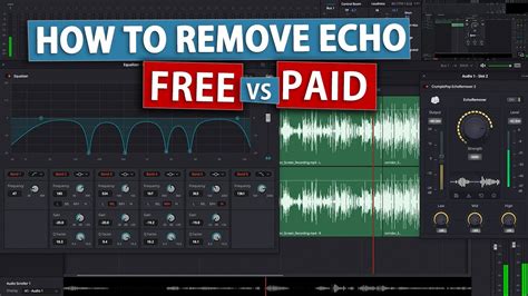 Remove Echo In Davinci Resolve Free Vs Rd Party Plugin Tutorial Youtube