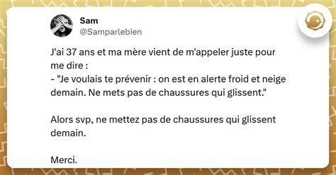 Top 15 des tweets les plus drôles sur la neige Twog