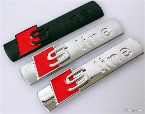 Emblème Logo Sline Audi A1 A3 A4 A5 A6 Q2 Q3 Q5 Q7 Q8 TT Etsy France