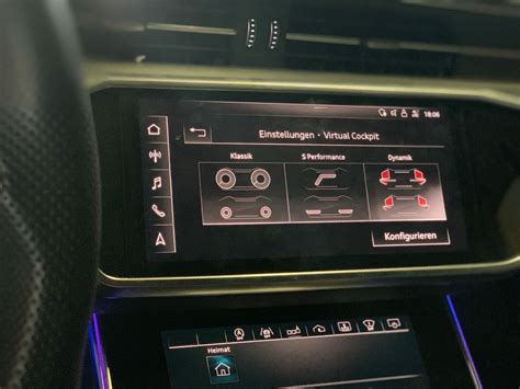 Audi A A C A D Q M Virtual Cockpit Layout Activation Sport Rs