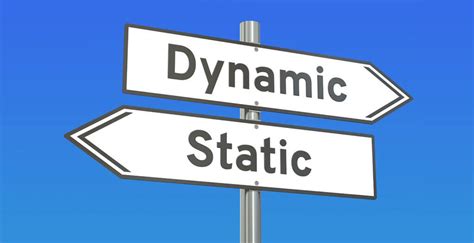 The Pros And Cons Of Static Vs Dynamic Websites I Knowledge Factory