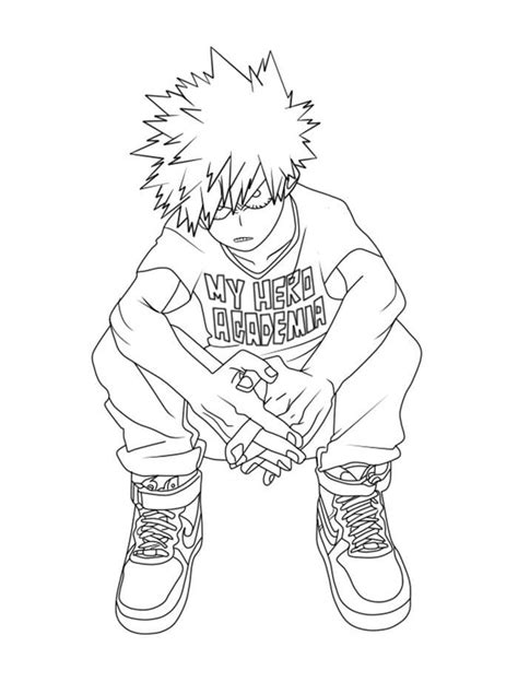 Bakugo Coloring Pages To Print Coloring Pages The Best Porn Website