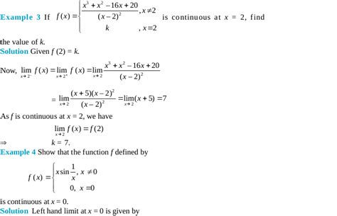 ncert exemplar class 12 maths unit 5 continuity and differentiability