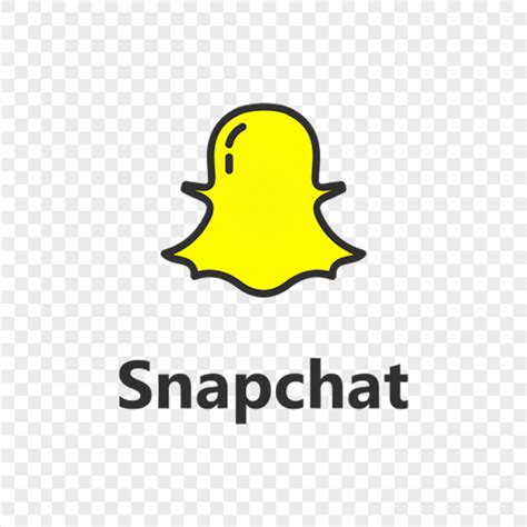 HD White Snapchat Outline Ghost Logo Icon Symbol PNG Citypng