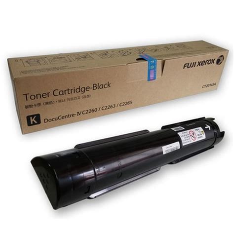 Fuji Xerox Toner For DC IV C2260 C2263 C2265 Black CT201434