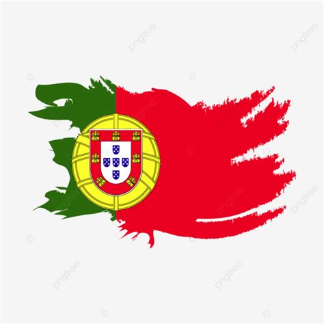 Ilustraci N De La Bandera Nacional De Portugal Con Fondo Transparente