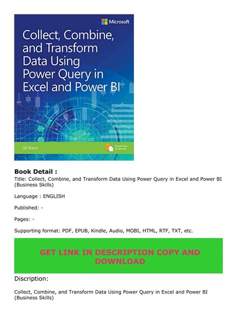 Collect Combine And Transform Data Using Power Query In Excel And Power
