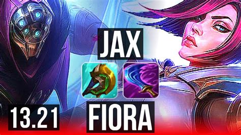 Jax Vs Fiora Top Rank Jax Solo Kills Legendary
