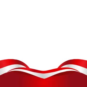 Red White Twibbon Hut Ri 78 Indonesian Independence Day 17 August 1945