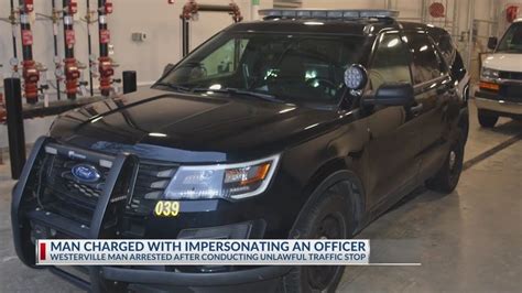 Westerville Man Charged With Impersonating A Police Officer During