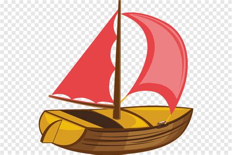 Velero Velero Bote De Madera Dibujos Animados Png PNGEgg