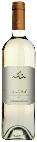 Vernaccia Oristano Benas Vermentino Di Sardegna Vivino US