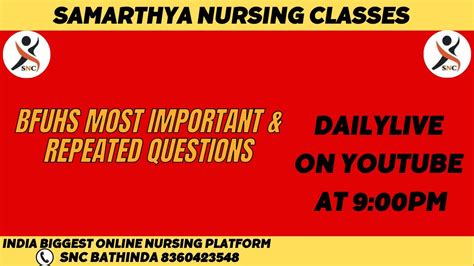 BABA FARID BFUHS STAFF NURSE MOST IMPROTANT QUESTIONS PERVIOUS YEAR