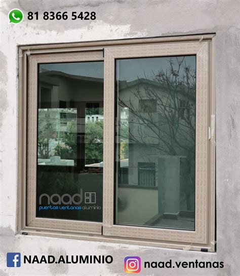 Ventana De Aluminio Corrediza Serie Premium Naad