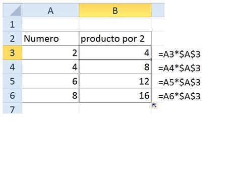 Excel Y Sus Funciones Referencia Absoluta De Celdas Con Ejemplo De