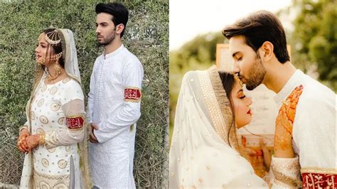Tiktoker Hafsa Khan And Shaheer Khan Nikkah Video Hafsa Khan And