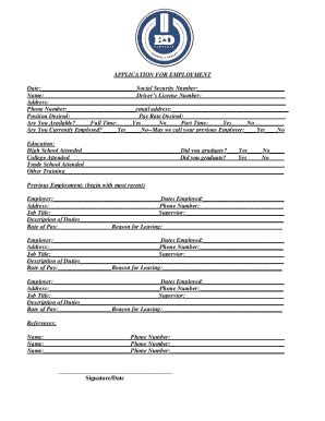 Fillable Online Employee COL Application Completion Checklist Fax Email