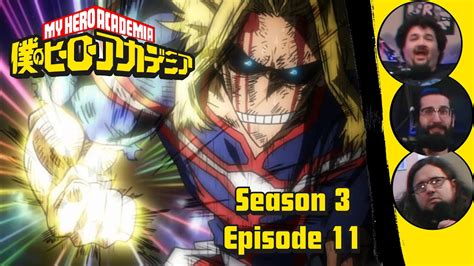 My Hero Academia 3x11 Episode 49 RENEGADES REACT One For All