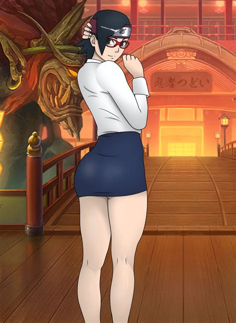 Sarada Uchiha On Twitter Hot Sexy Narutoshippuden NARUTO Anime
