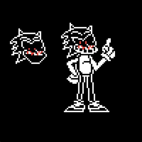 Pixilart Sonic Exe Ut Sprite By BlueboxDude