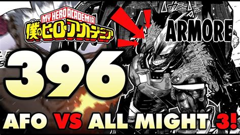 ALL MIGHT S NEW FORM AFO VS ALL MIGHT 3 My Hero Academia Chapter