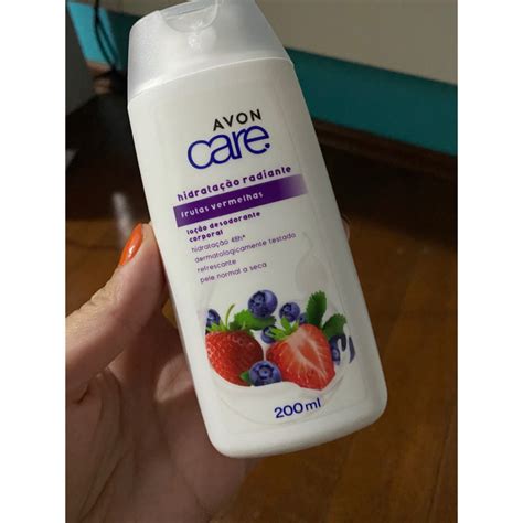Avon Care Creme Hidratante Frutas Vermelhas 200ml Shopee Brasil