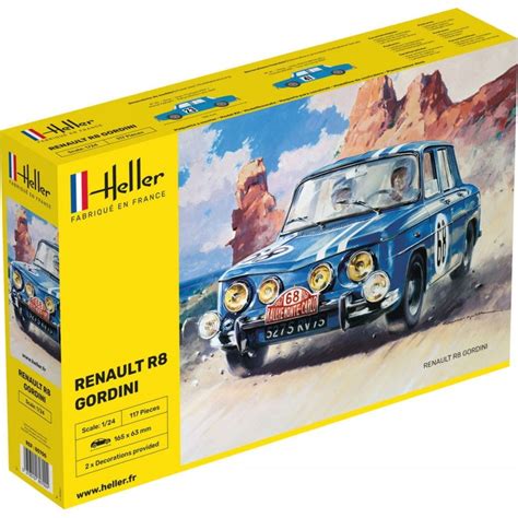 Heller Maquette Voiture Renault R8 Gordini